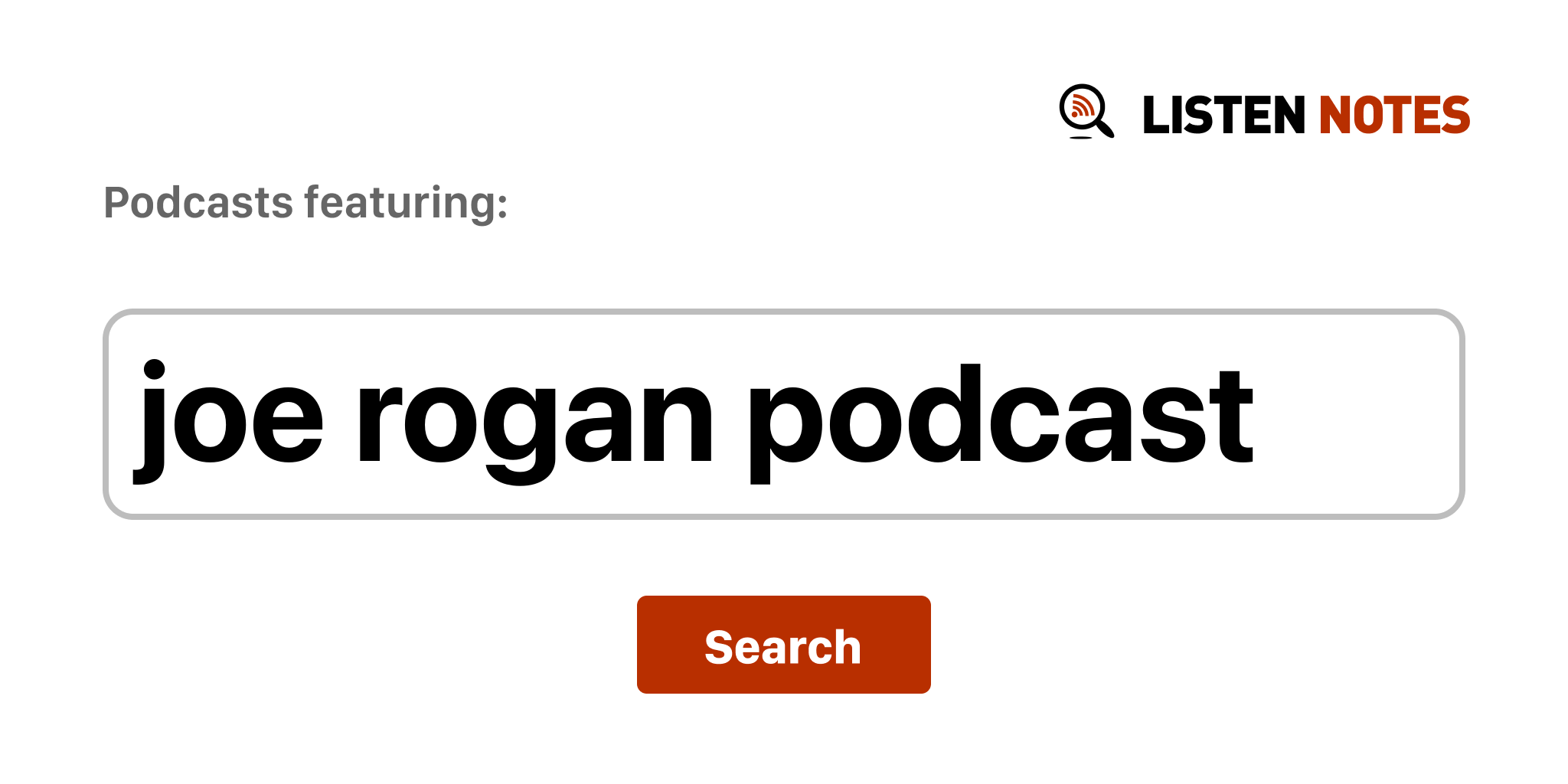 Joe Rogan Podcast - Top podcast episodes